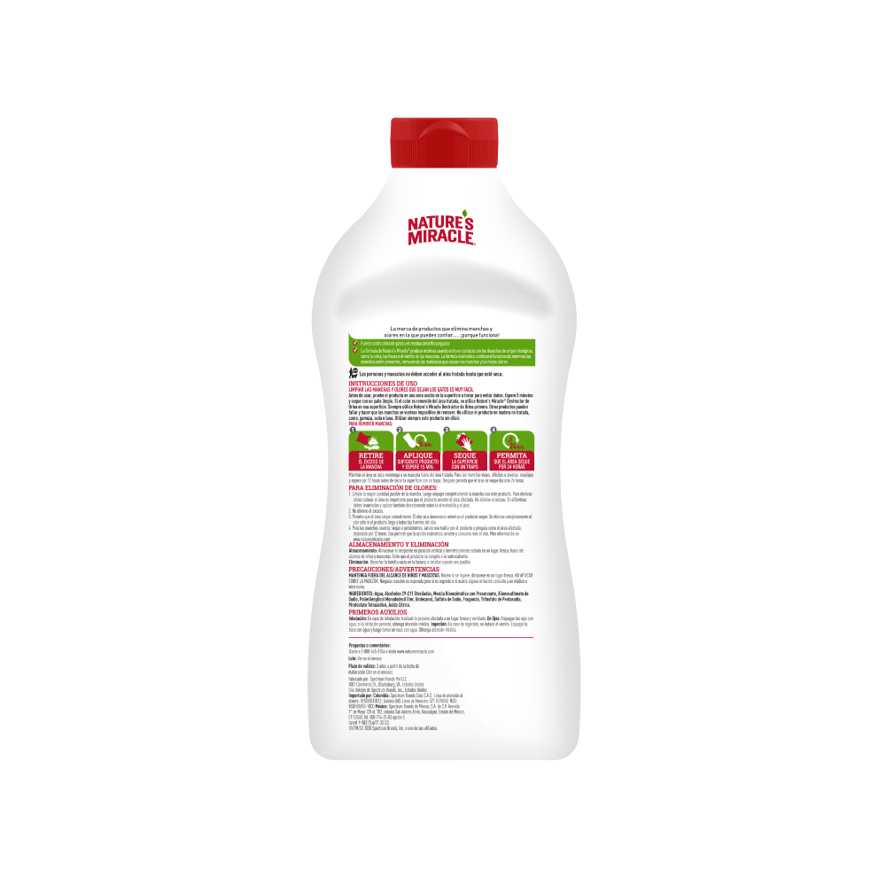 Destructor De Orina Para Gato Nature's Miracle - Puppis