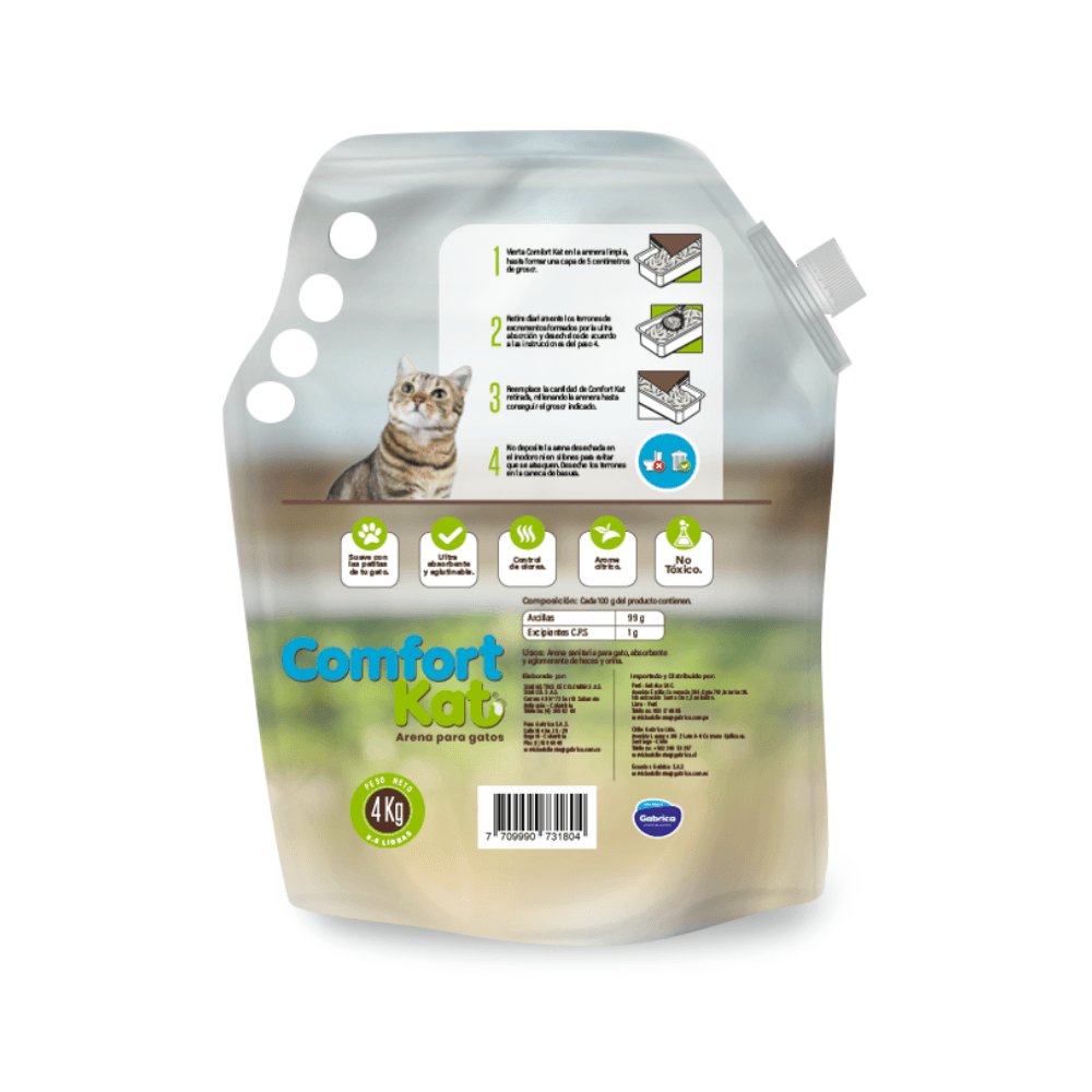 Arena Para Gato Comfort Kat - Puppis